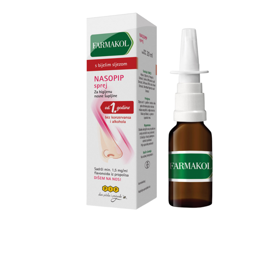 Nasopip sprej za higijenu nosne šupljine 20ml, Farmakol - Li-pharma ...