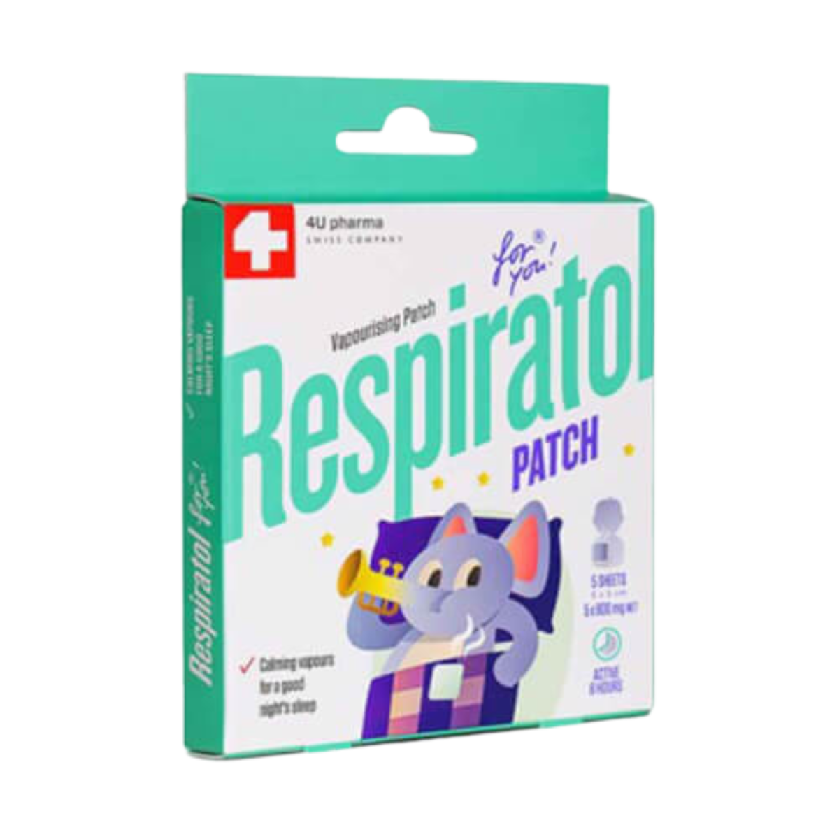 4U Pharma Respiratol flasteri, 5 flastera - Li-pharma | Vaša online apoteka