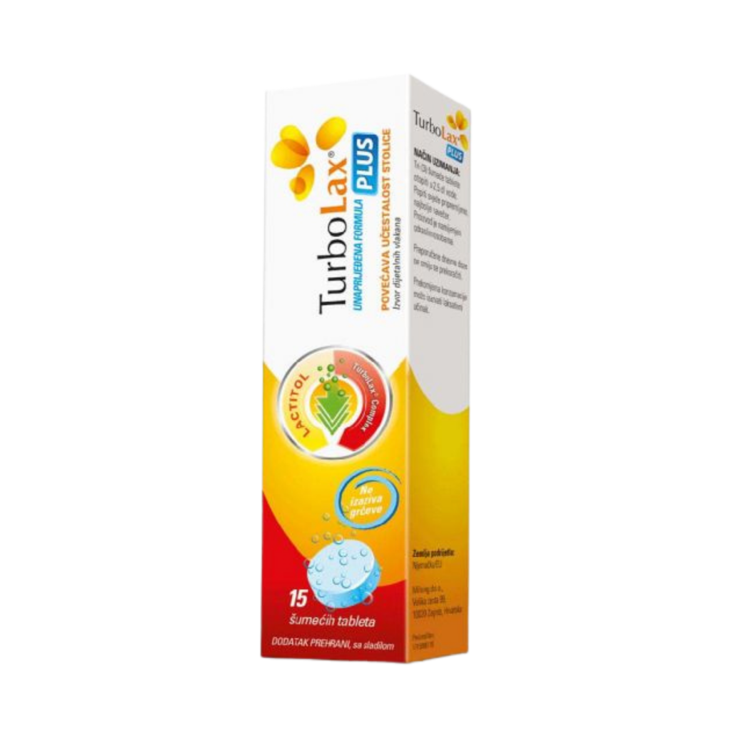TurboLax, 15 šumećih tableta - Li-pharma | Vaša online apoteka