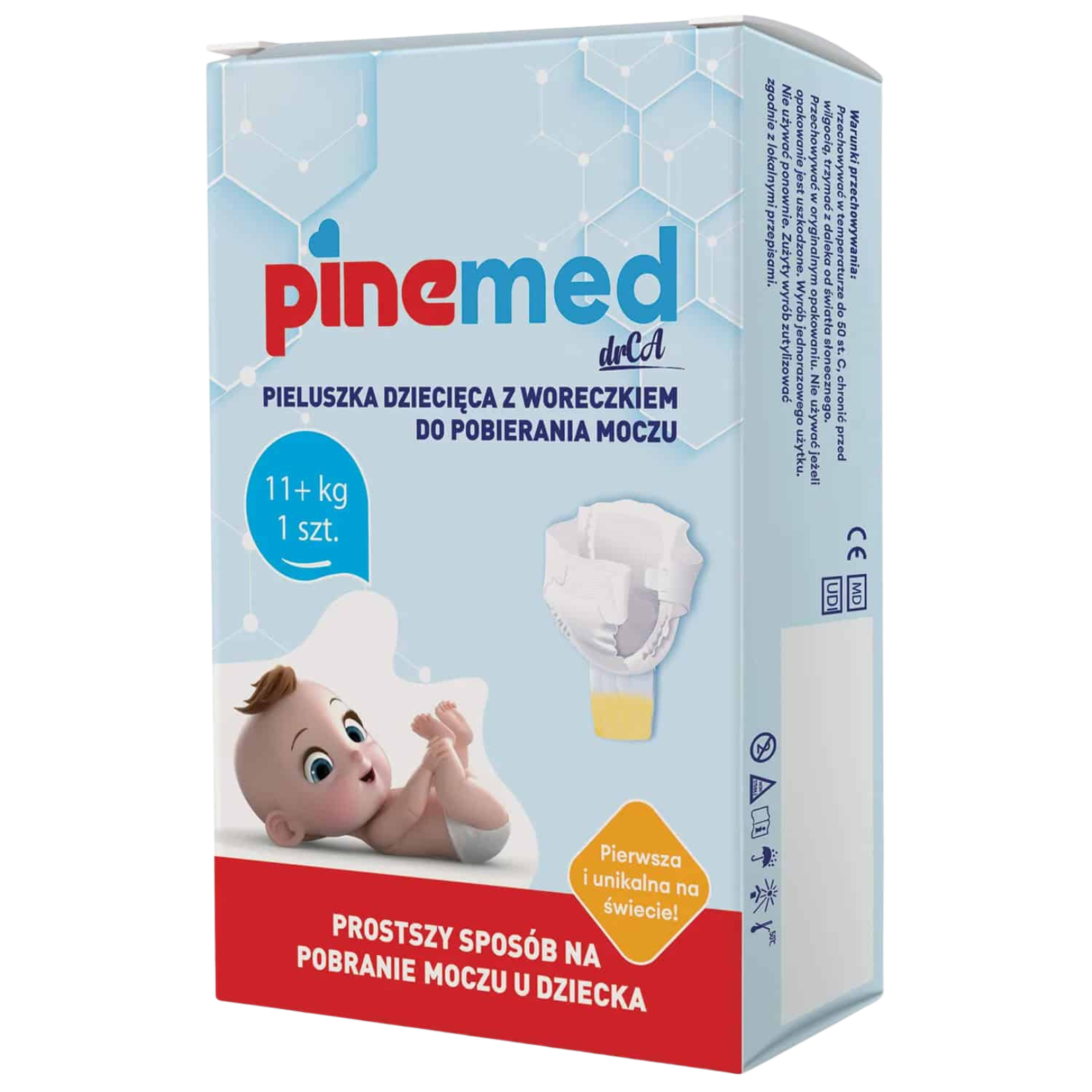 Pinemed pelene za bebe sa kesom za urin 2 komada L (11+ kg) - Li-pharma ...